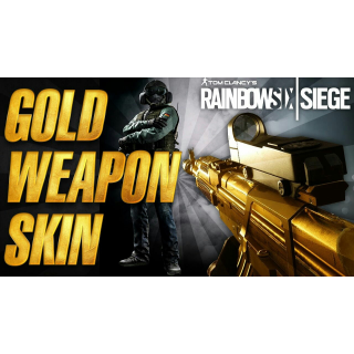 Rainbow Six Siege Gold Weapons Skin Pack Day One Download Code (DLC ...
