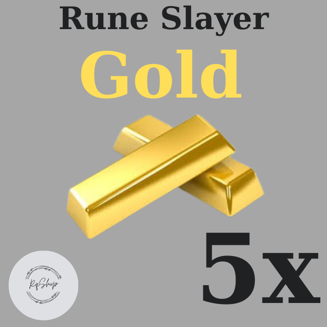 5x Gold Coin| Rune Slayer | 5x Gold - Game Item - Gameflip