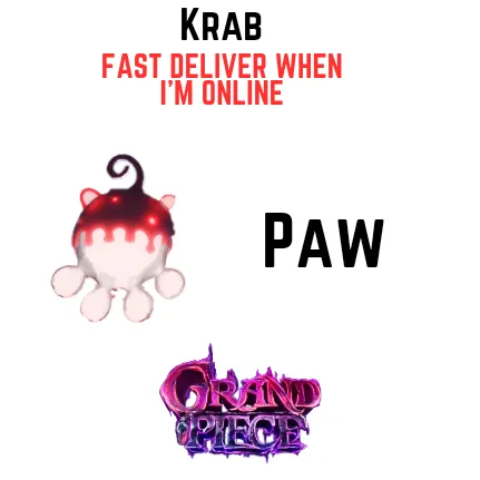 Paw | GPO - Roblox Game Items - Gameflip