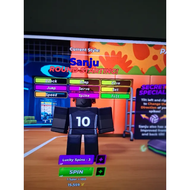 Volleyball legends tsk, jinko, and sanju with a 94pity on ability’s ...