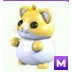 Mega Golden Hamster - Adopt Me Game Item - Gameflip