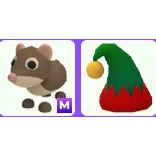 Mega Shrew and Elf Hat - Adopt Me Game Item - Gameflip