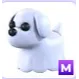 Mega Ghost Dog - Adopt Me Game Items - Gameflip