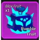 Rumble Fruit - Blox Fruits Game Item - Gameflip