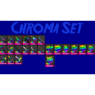 Chroma Set - Game Items - Gameflip