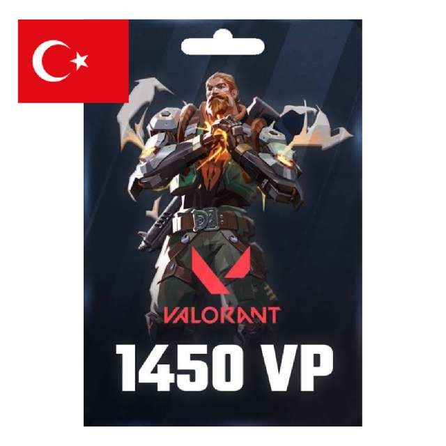 Valorant 1450 VP - TURKEY | INSTANT Delivery - Other Gift Cards - Gameflip
