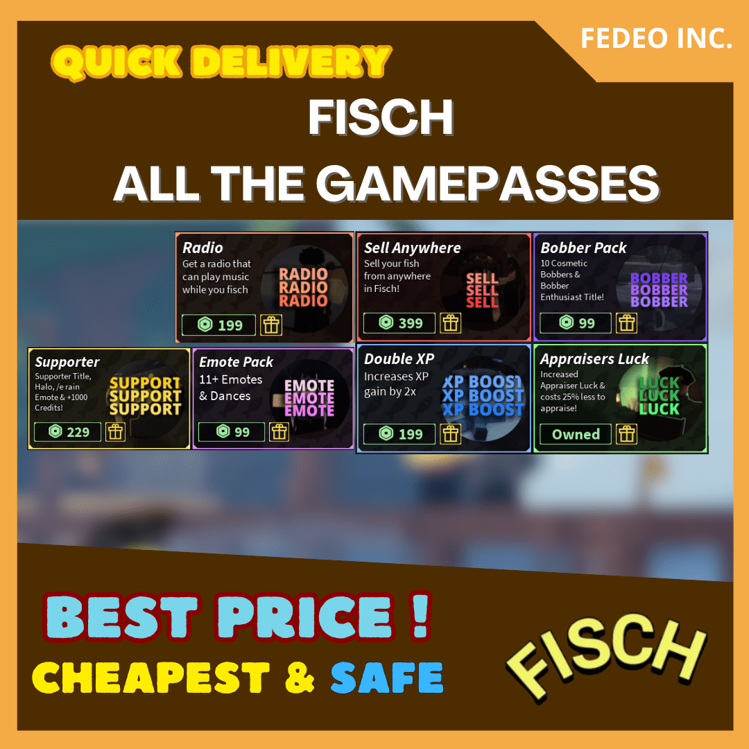 FISCH - Roblox Game Items - Gameflip