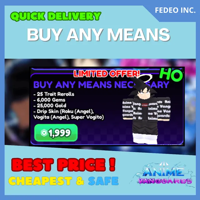Anime Vanguards - Game Item - Gameflip