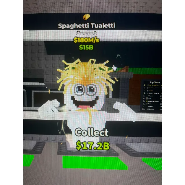 Spaghetti Tualleti 180M/s - Steal a Brainrot Game Item - Gameflip