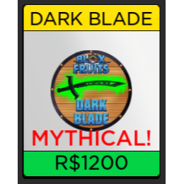 Other | Dark Blade - Blox Fruits - Game Items - Gameflip