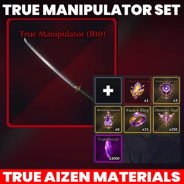 TRUE MANIPULATOR SET (TRUE AIZEN) | SAILOR PIECE - Sailor Piece Game ...