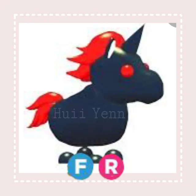 Pet | FR EVIL UNICORN - Adopt Me Game Items - Gameflip