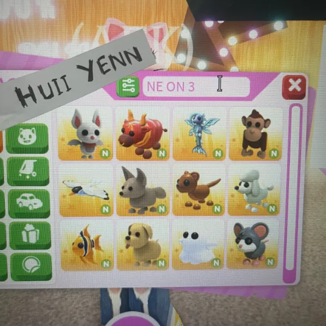 ADOPT ME CHEAP NEON PET 3 - Roblox Game Items - Gameflip