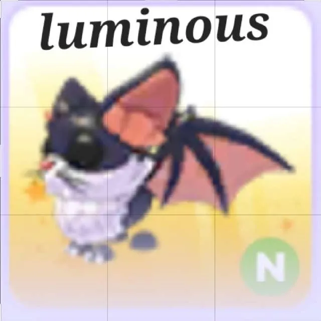 Neon Kitty Bat - Adopt Me Game Item - Gameflip