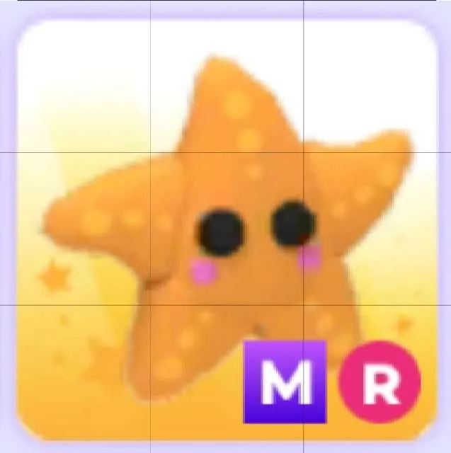Mega Ride Starfish - Adopt Me Game Item - Gameflip