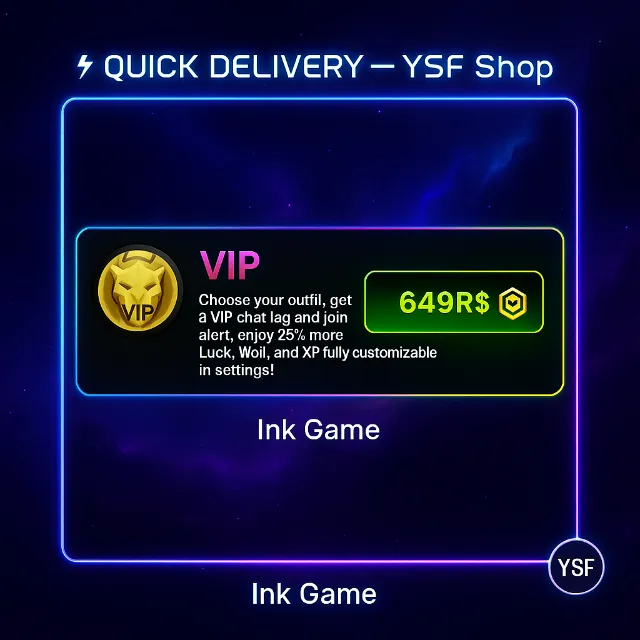 ink game vip - Roblox Game Item - Gameflip
