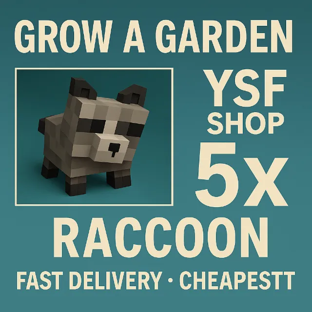 5 RACCOON - Game Item - Gameflip