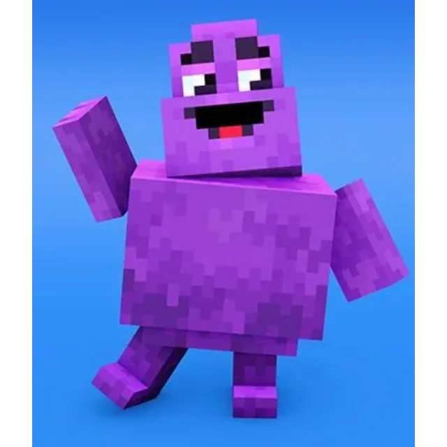 MINECRAFT MCDONALDS GRIMACE EGG Skin 𝐈𝐍𝐒𝐓𝐀𝐍𝐓 𝐃𝐄𝐋𝐈𝐕𝐄𝐑𝐘 - Other - Gameflip