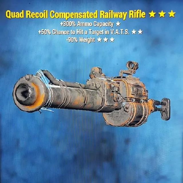Weapon | Q5090 Railway - Fallout 76 Game Items - Gameflip