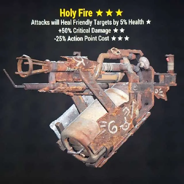 Med5025 Holy Fire - Fallout 76 Game Items - Gameflip