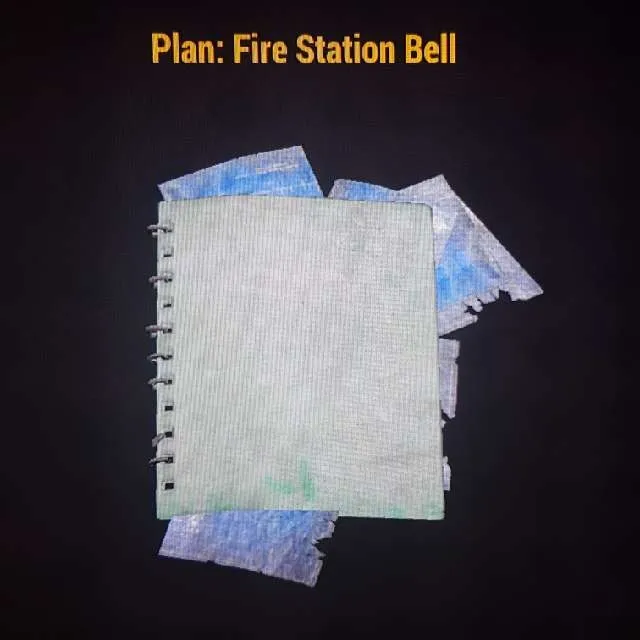 Fire Station Bell Plan x30 - Fallout 76 Game Items - Gameflip