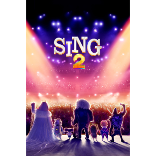 Sing 2 - 4K (Movies Anywhere) - Digital 电影 - Gameflip