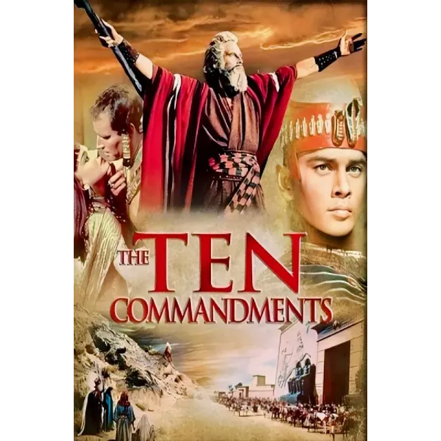 The Ten Commandments - 4K (Vudu or iTunes) - The Ten Commandments Movie ...