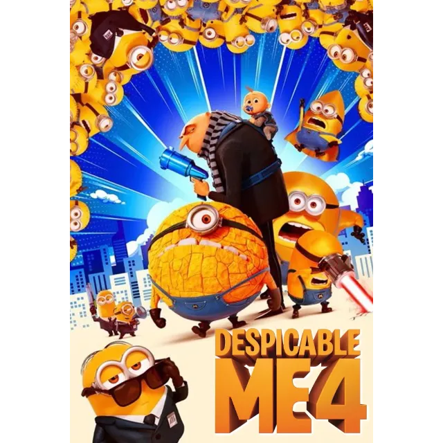 Despicable Me 4 - 4K (Movies Anywhere) - Digital Movies - Gameflip