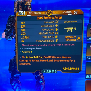 Weapon | Stark Ember’s Purge - Game Items - Gameflip