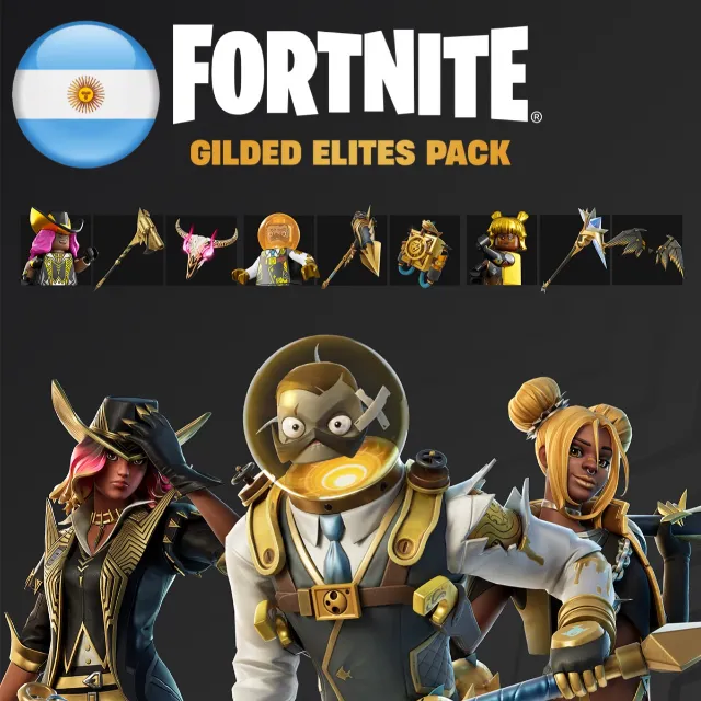 Fortnite - Gilded Elites Pack - XBox One Game - Gameflip