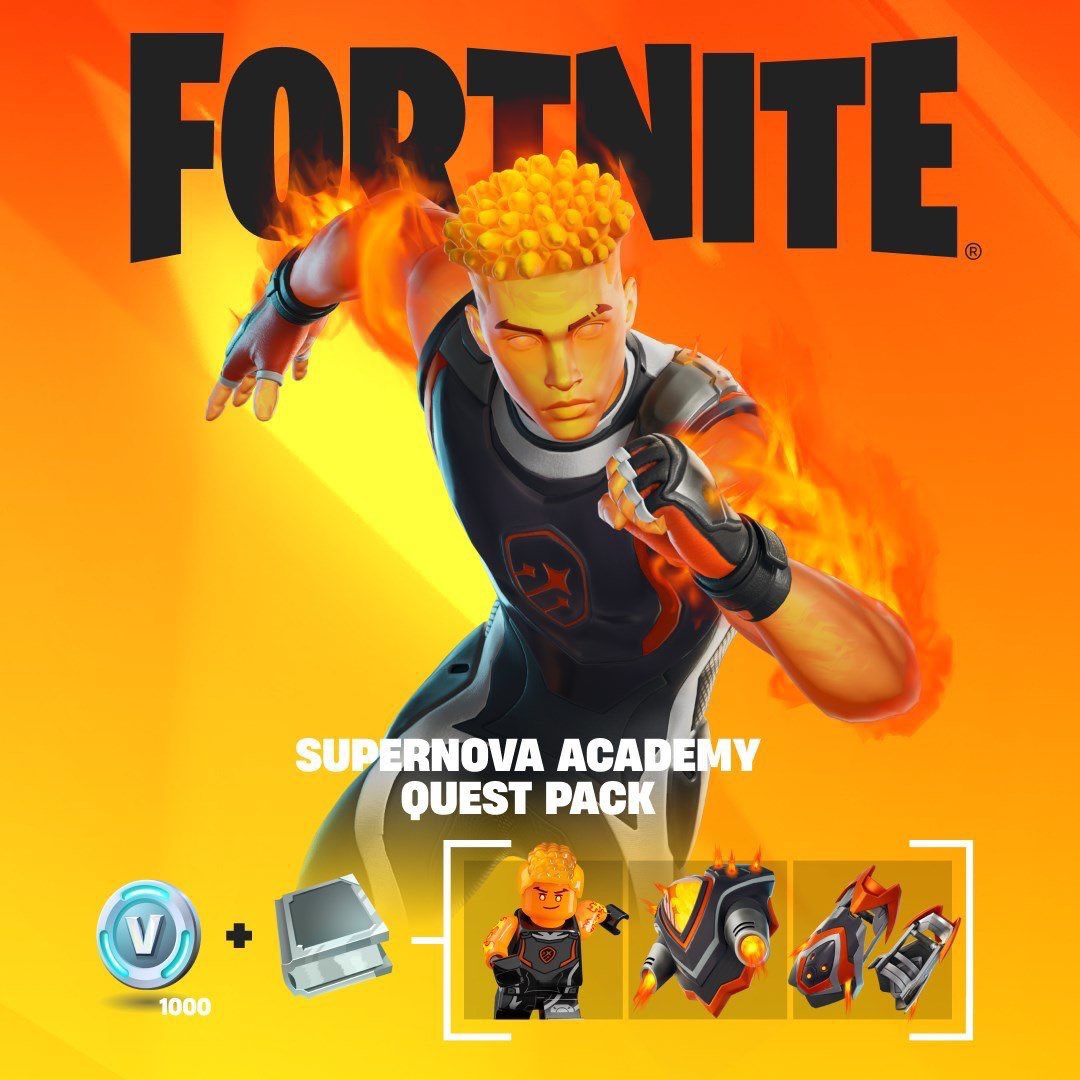 Fortnite - Supernova Academy Quest Pack - Xbox Game - Gameflip