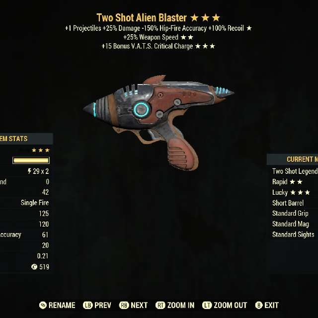 Weapon | TS2515 Alien Blaster - Game Items - Gameflip