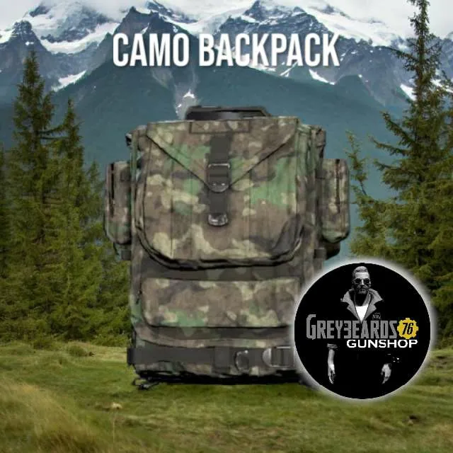 Camo Backpack - Fallout 76 Game Items - Gameflip