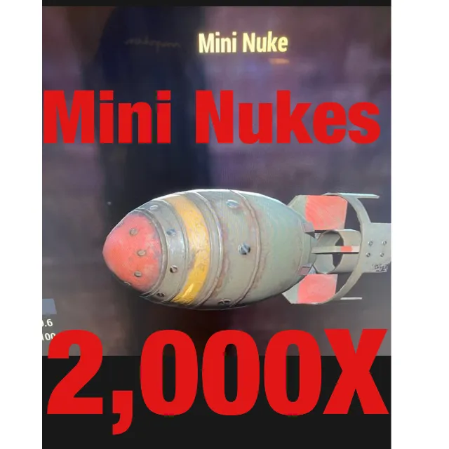 Mini Nukes - Silver Game Item - Gameflip