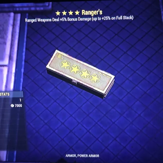 Rangers Mod - Fallout 76 Game Items - Gameflip
