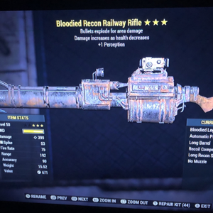 Weapon | BE 1p Railway Rifle - Game Items - Gameflip