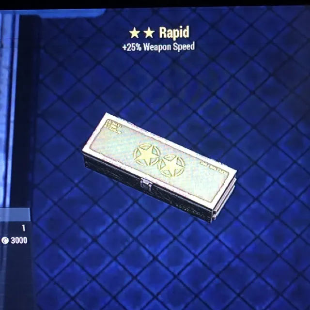 Rapid Mod - Fallout 76 Game Items - Gameflip