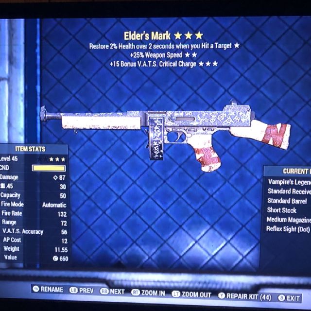 Weapon | V2515 Elders Mark - Game Items - Gameflip