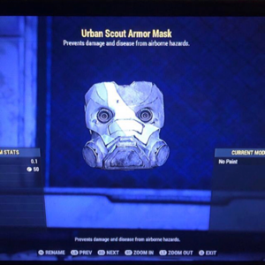 Apparel | Urban Scout Armor Mask - Game Items - Gameflip
