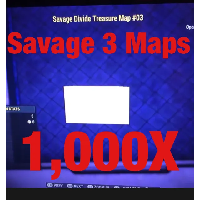 Savage Divide Maps - Fallout 76 Game Items - Gameflip