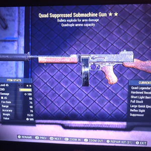 Weapon | QE Submachine Gun - Game Items - Gameflip