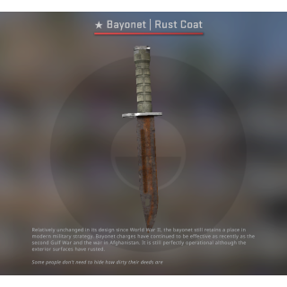 Bayonet Rust Coat - CS:GO Game Items - Gameflip