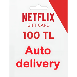 Netflix 100 TL (Turkey) - Netflix Gift Card - Netflix Gift Cards - Gameflip