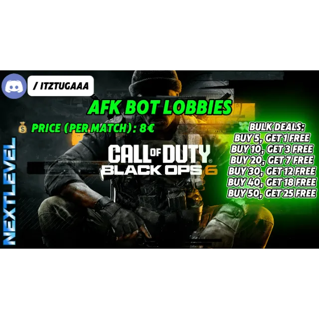 COD Black Ops 6 AFK BOT LOBBY (READ DESCRIPTION) - Call of Duty Game ...