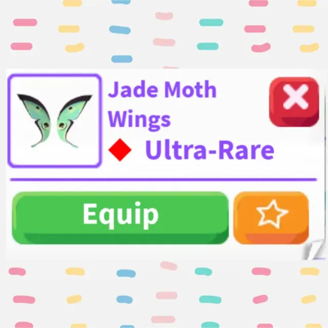Jade Moth Wings - Roblox Game Items - Gameflip
