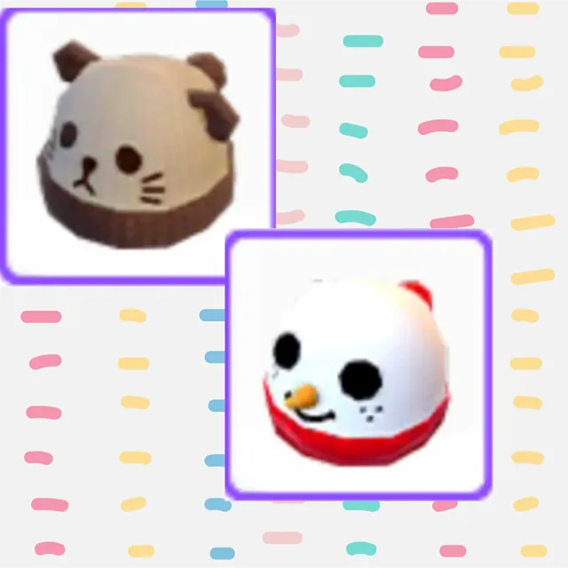 Bear/Snowman Winter Hats - Adopt Me Game Item - Gameflip