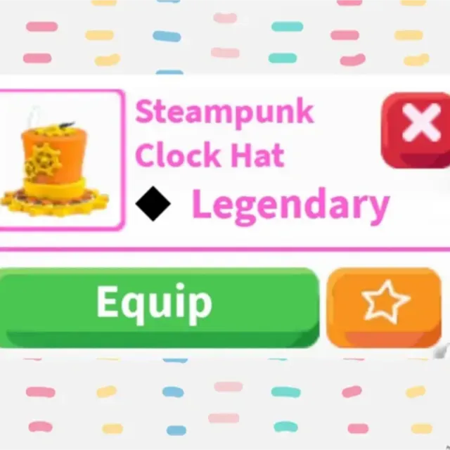 Steampunk Clock Hat - Adopt Me Game Items - Gameflip