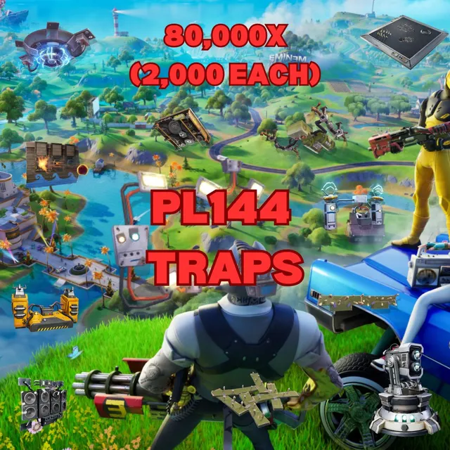 PL144 Traps | 80,000x - Fortnite Game Item - Gameflip