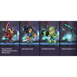🔑Brawlhalla [All Platforms] Shogun Bundle - Other Games - Gameflip