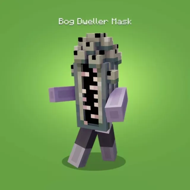 Minecraft Bog Dweller Mask [Bedrock Edition] - Other Game Item - Gameflip